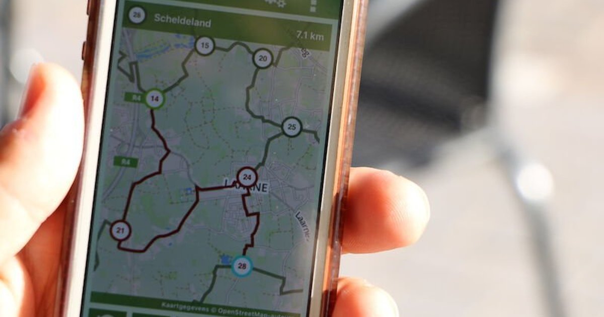 De beste fietsrouteplanner langs fietsknooppunten